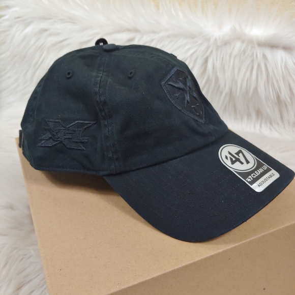 47 | Accessories | Xfl Dc Defenders Baseball Hat Cap Black Logo ...